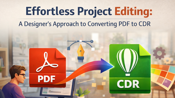 Effortless Project Editing: A Designer’s Approach to Converting PDF to CDR