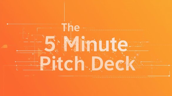 The 5-Minute Pitch Deck: Collaborating with Your AI Agent