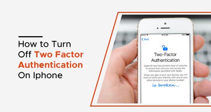 How To Turn Off Two Factor Authentication On iPhone
